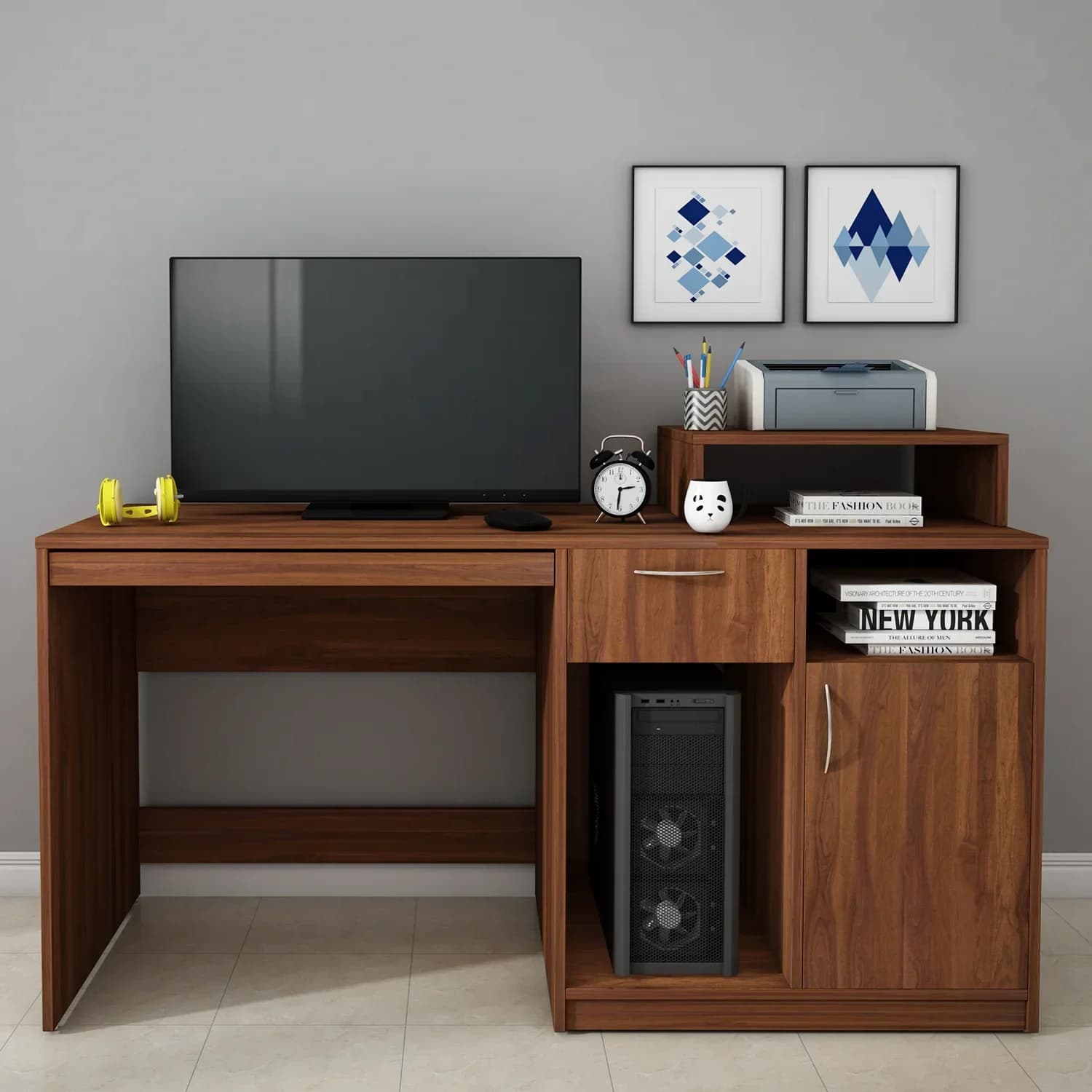Modular Wooden Computer Table – DK Modular Office Furniture
